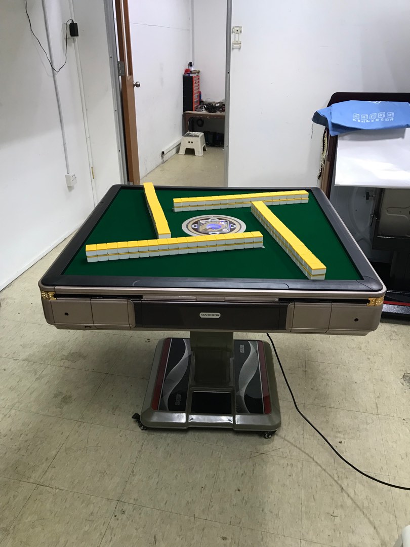 Auto mahjong table, Furniture & Home Living, Furniture, Tables & Sets ...