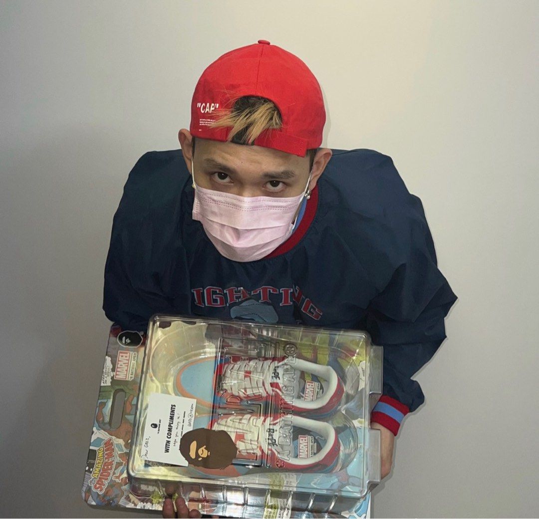 BAPE X MARVEL SPIDER-MAN BAPE STA, Men's Fashion, Footwear, Sneakers on ...
