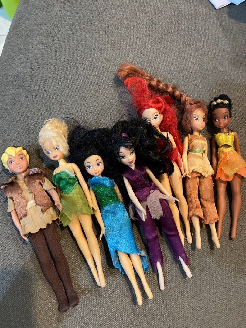 Barbie and Fairy Tinkerbell Dolls, Hobbies & Toys, Toys & Games on ...