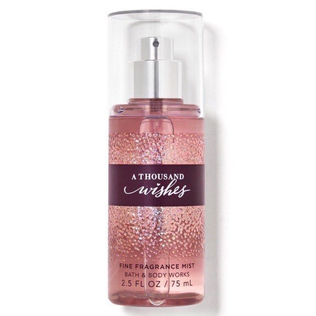Bath & Body Works A Thousand Wishes Fine fragrance Mist 75ml, Beauty ...
