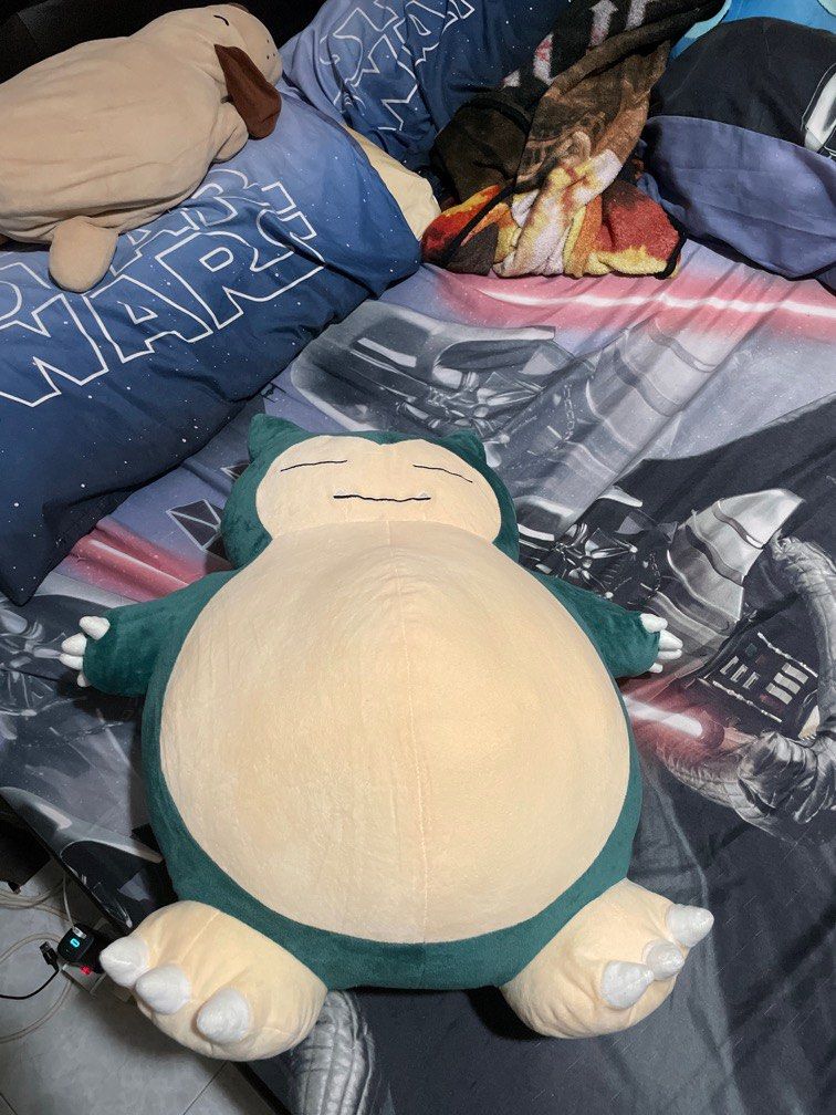 Big snorlax stuffed toy, Hobbies & Toys, Toys & Games on Carousell