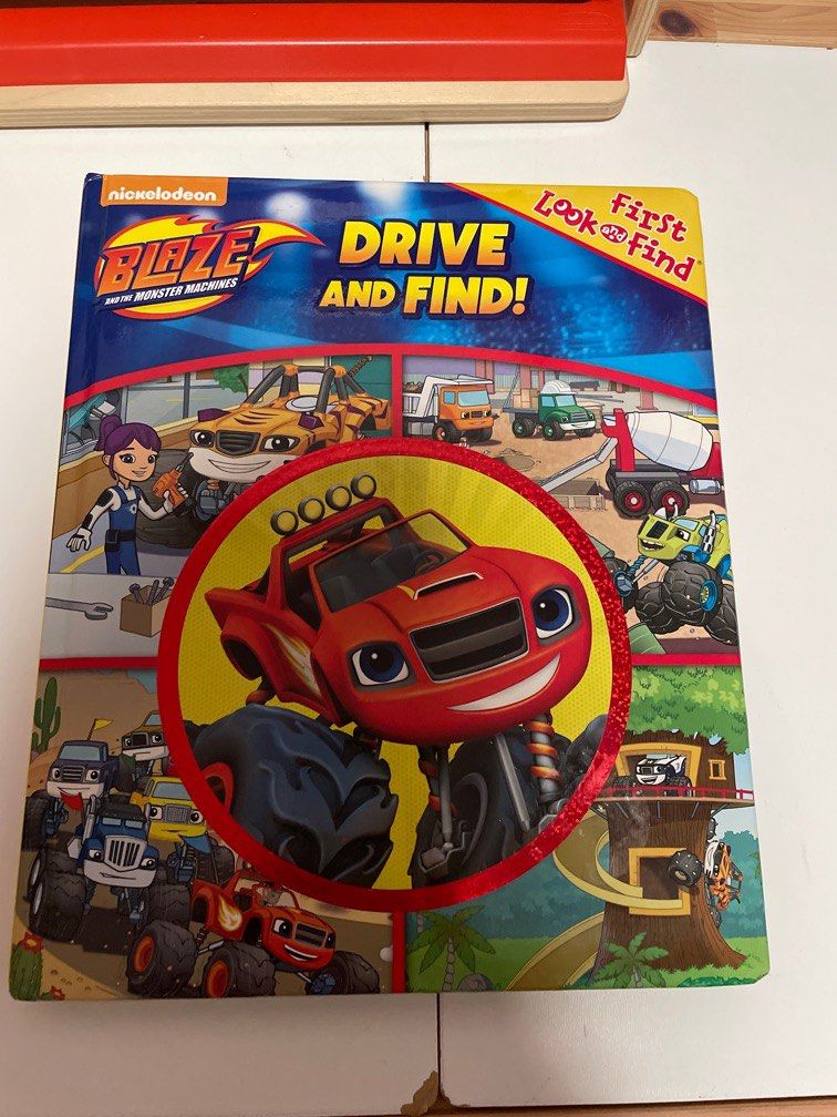Blaze and the monster machines (look and find book) Big padded book ...
