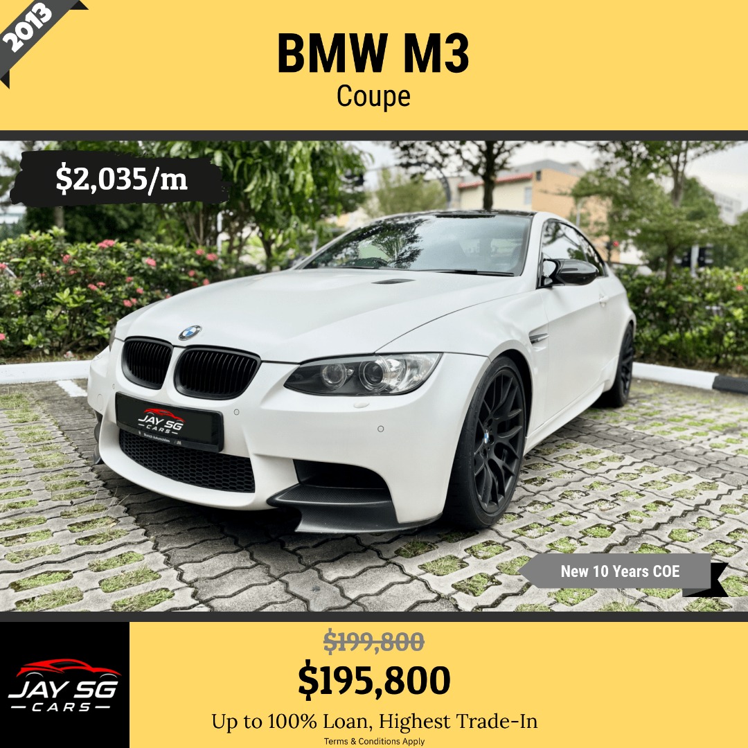BMW M Series M3 Coupe 4.0 (A), Cars, Used Cars on Carousell