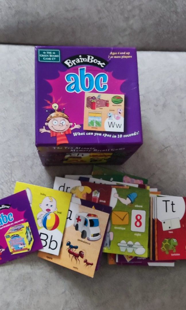 Brain box abc kad, Babies & Kids, Infant Playtime on Carousell