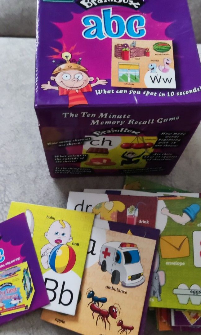 Brain box abc kad, Babies & Kids, Infant Playtime on Carousell