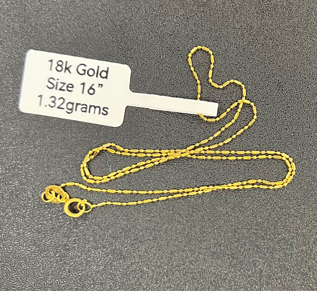 Brand new 18k saudi gold chain necklace, Women's Fashion, Jewelry ...