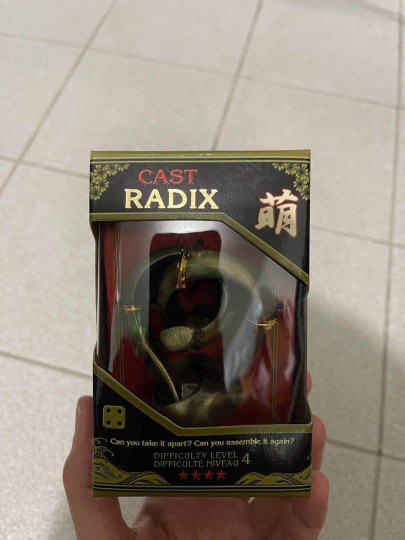 Brand New - Japanese Puzzle - Cast Radix, Hobbies & Toys, Toys & Games on Carousell