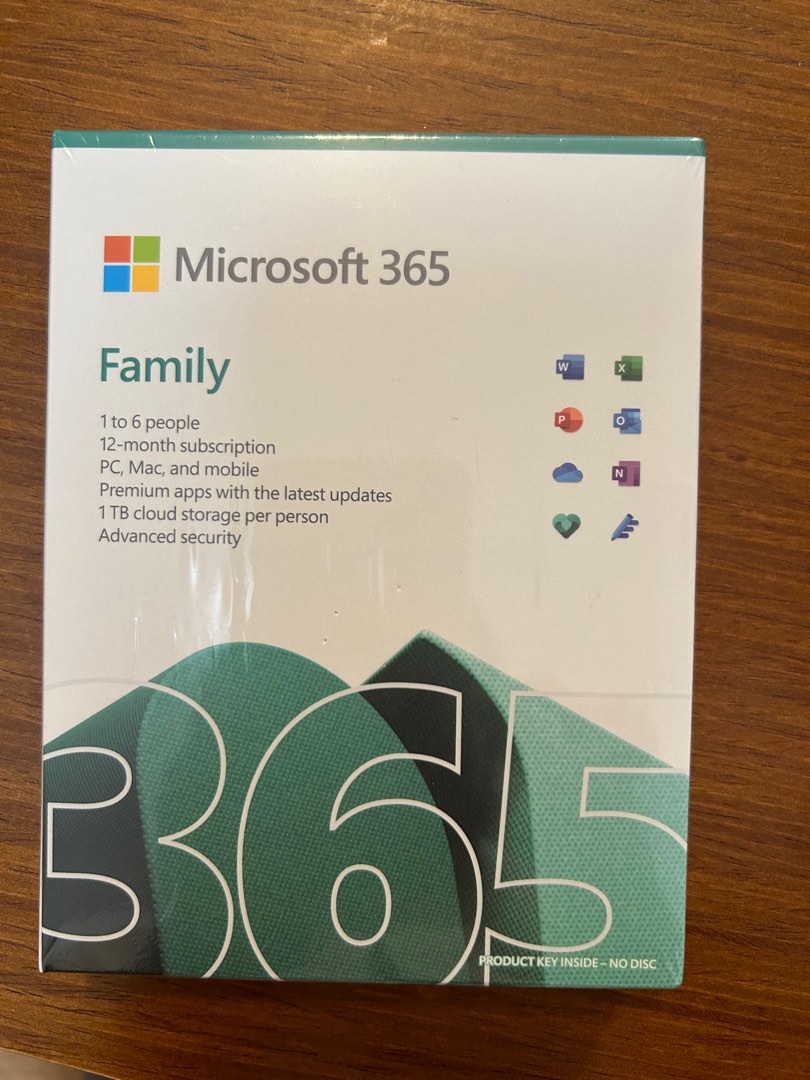Brand new - Microsoft 365 Family, Computers & Tech, Parts & Accessories ...