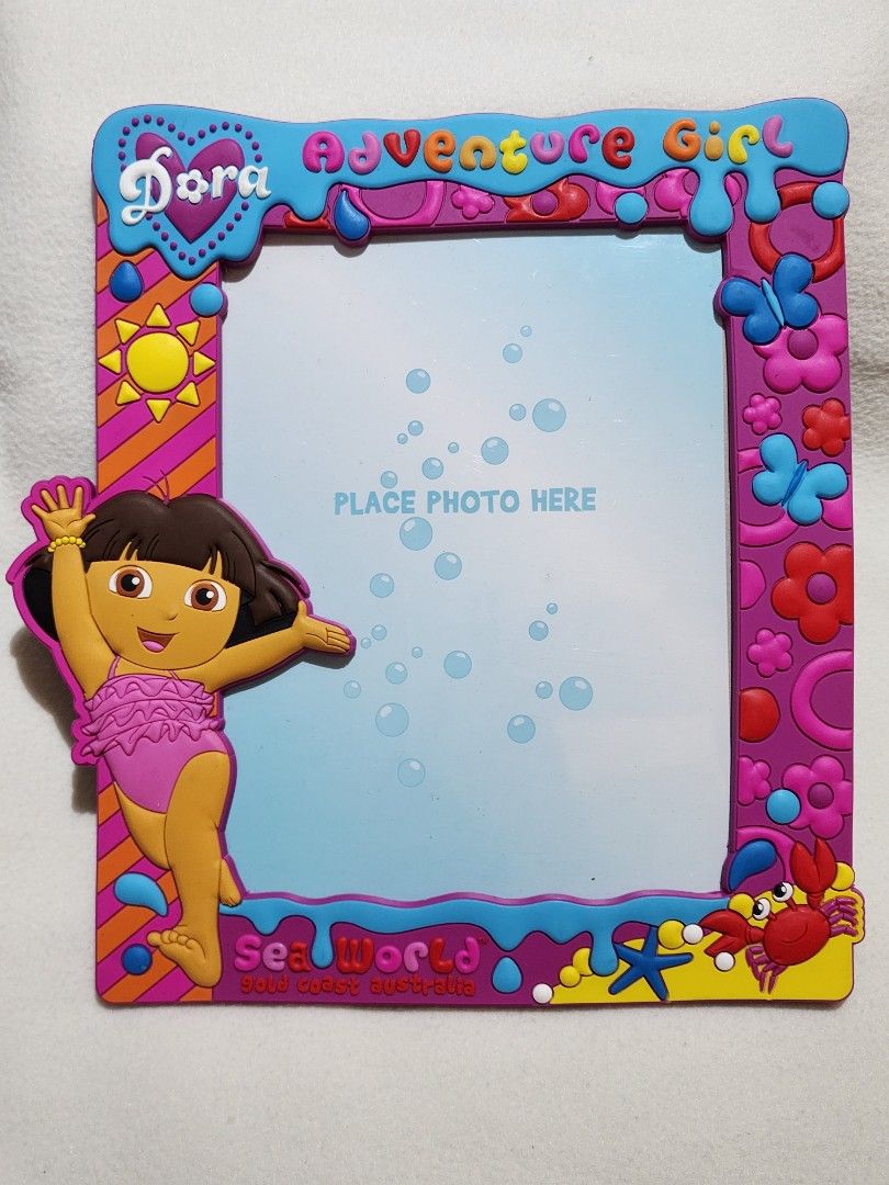Brand New Dora Photo Frame (Australia Sea World), Furniture & Home ...