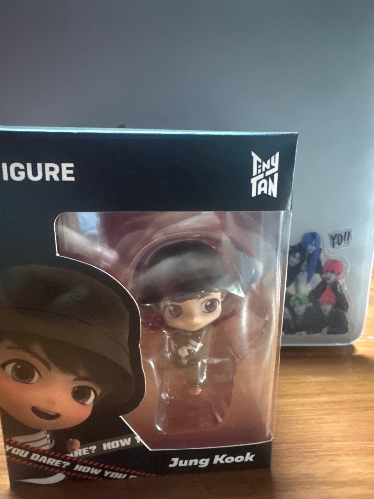 BTS TinyTan Figure MIC Drop v1 (Jungkook), Hobbies & Toys, Toys & Games on Carousell