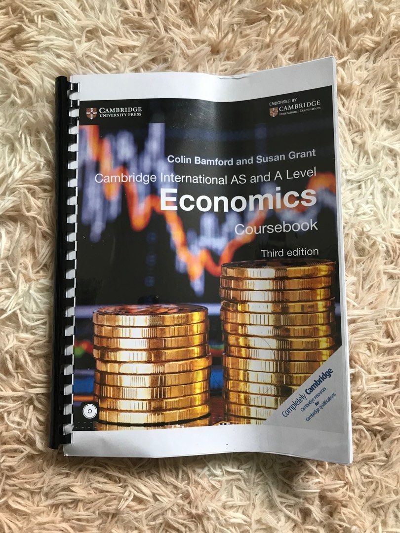 Cambridge Alevel Economics Coursebook, Hobbies & Toys, Books ...