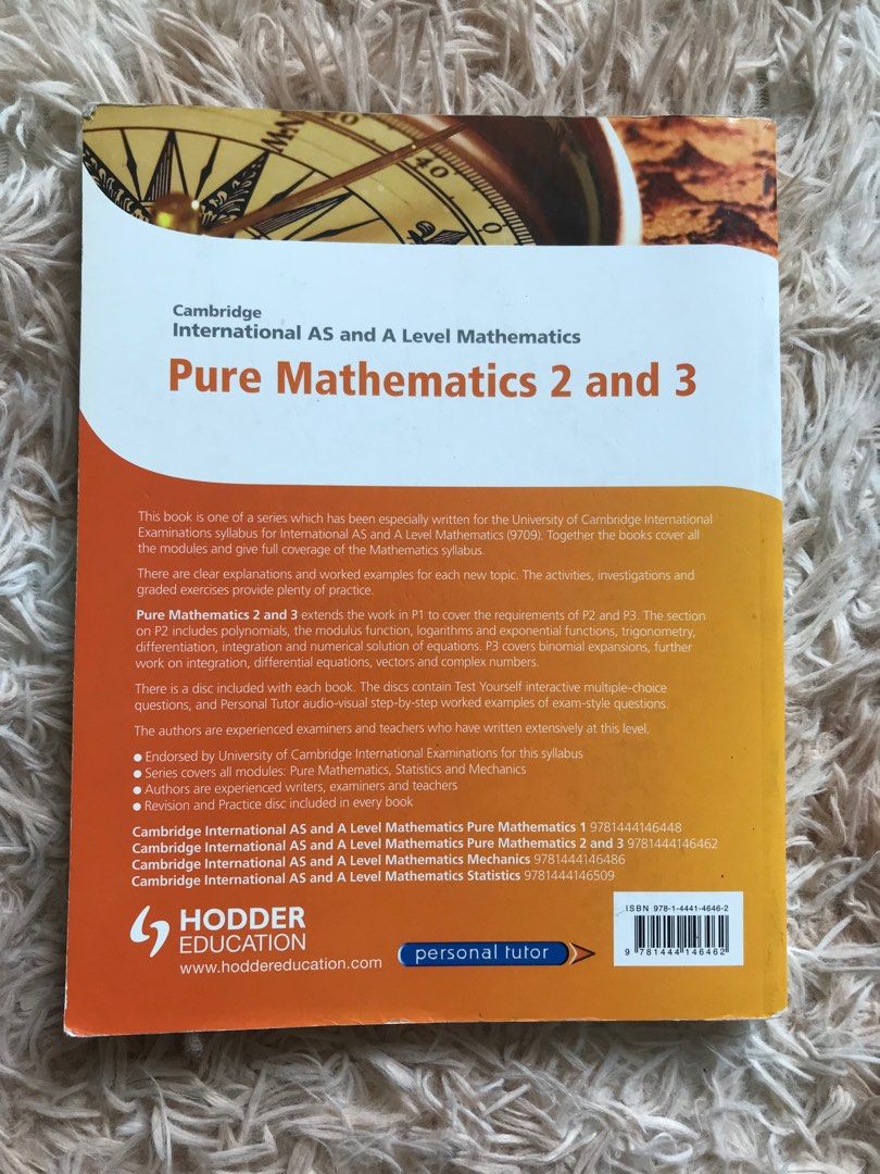 Cambridge Alevel Pure Mathematics 2&3, Hobbies & Toys, Books ...
