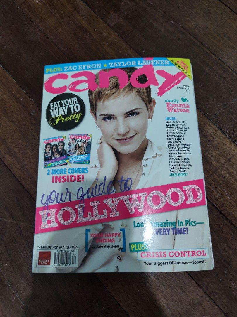 Candy Glee, Emma Watson and The Vampire Diaries Cover, Hobbies & Toys ...