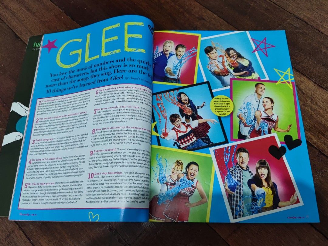 Candy Glee, Emma Watson and The Vampire Diaries Cover, Hobbies & Toys ...