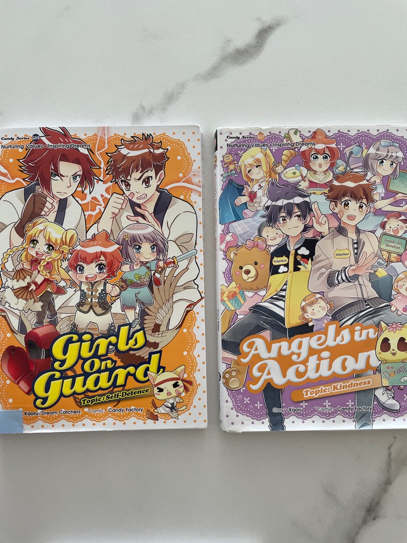 Candy series Comic Girls on Guard Angels in Action , Hobbies & Toys ...