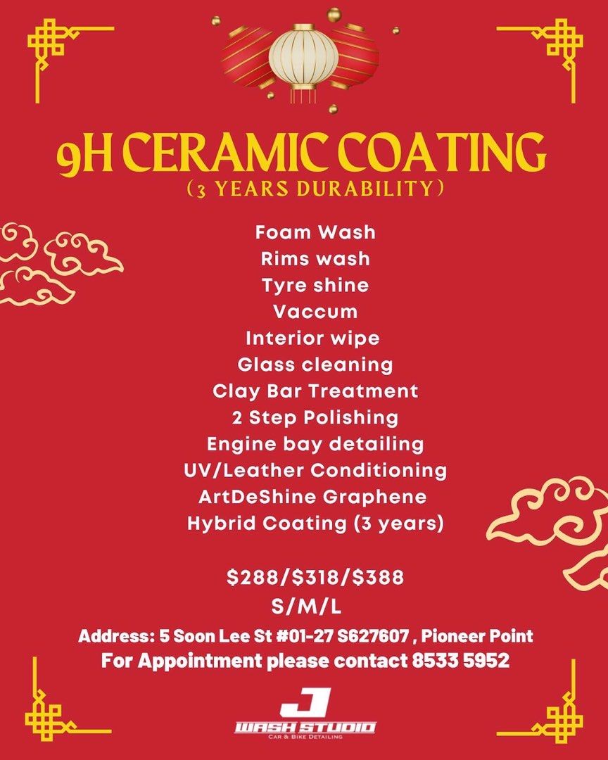 Car Detailing Package for CNY, Car Accessories, Car Workshops ...