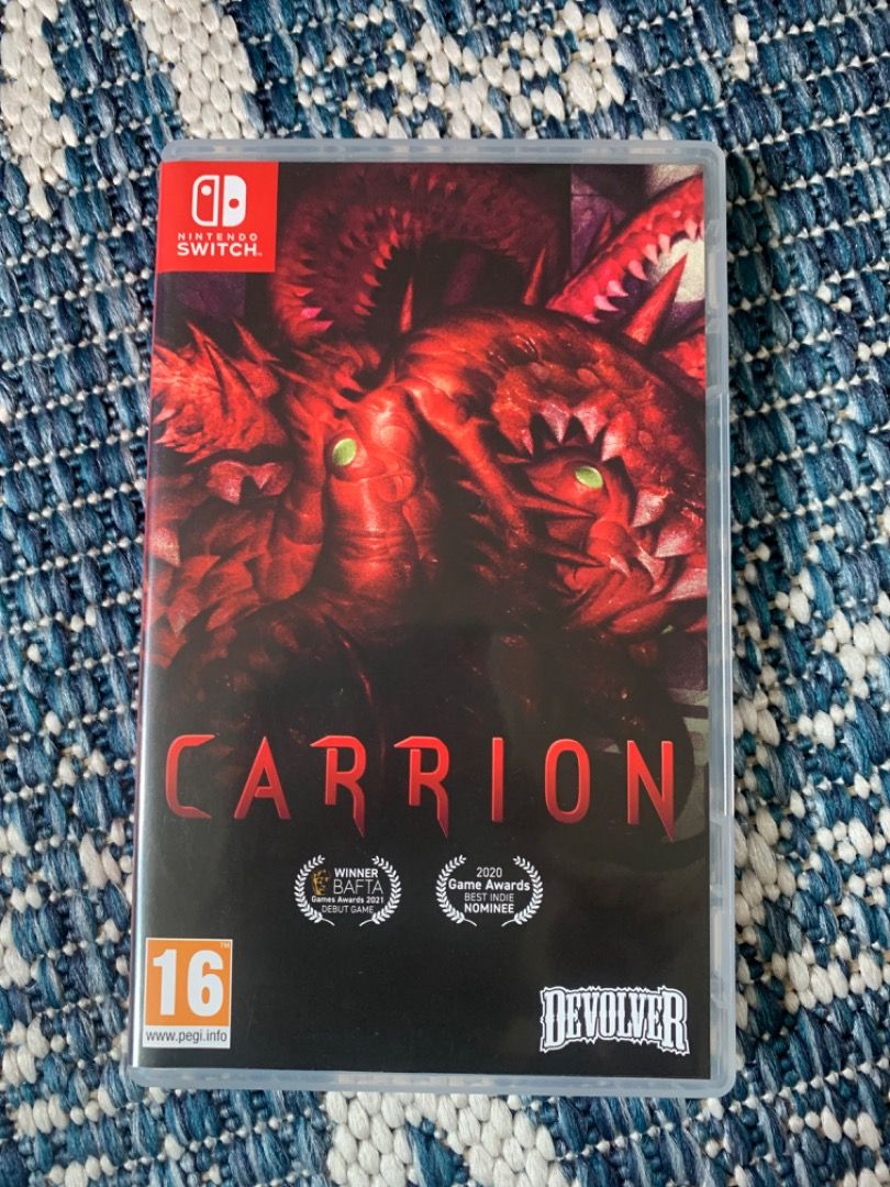 Carrion (Switch), Video Gaming, Video Games, Nintendo on Carousell
