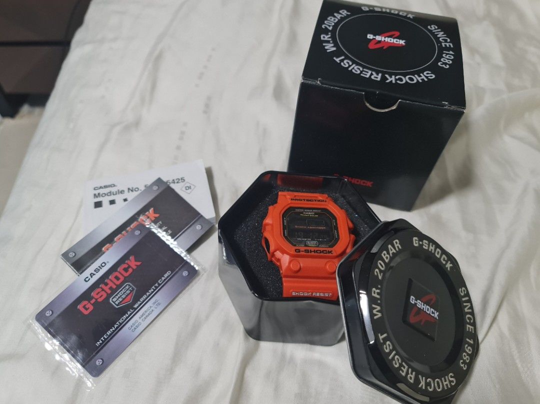 Casio G-Shock Orange King, Mobile Phones & Gadgets, Wearables & Smart ...