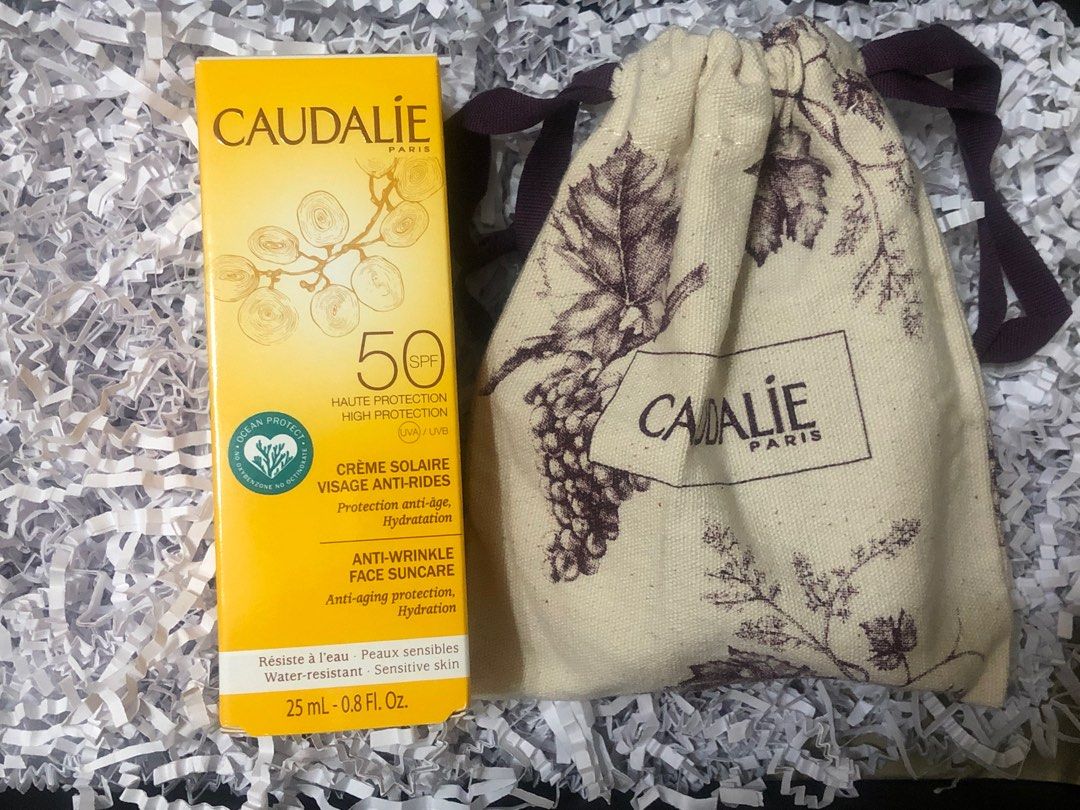Caudalie Gift Set Suncream serum shower gel lotion , Beauty & Personal ...