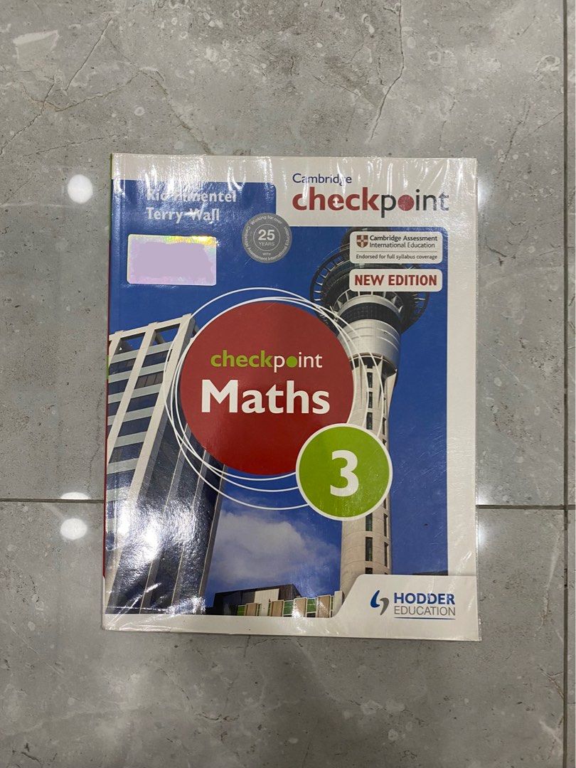 CHECKPOINT MATHS 3 COURSEBOOK, Hobbies & Toys, Books & Magazines ...