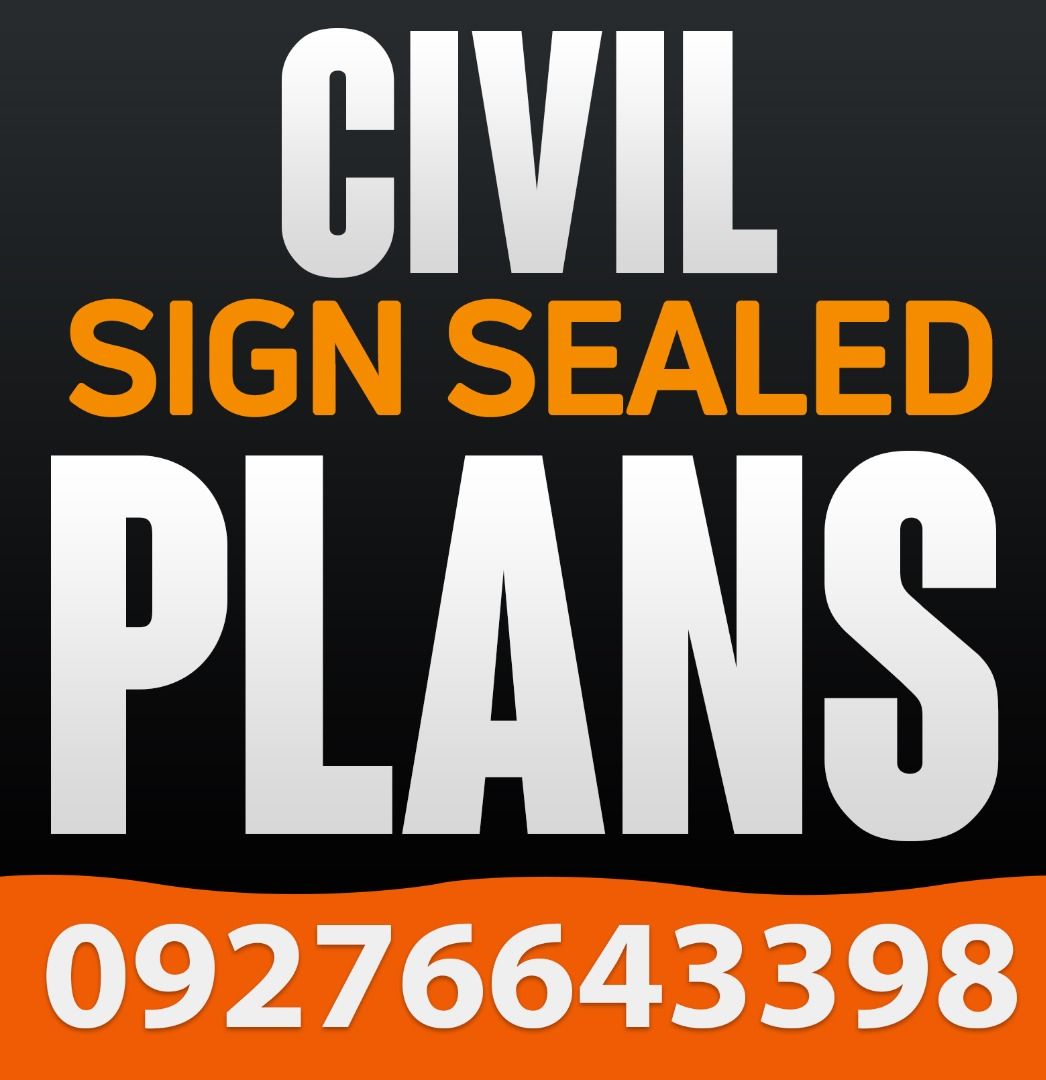 Civil Engineer Sign Sealed Plans and Building Permits, Community on ...