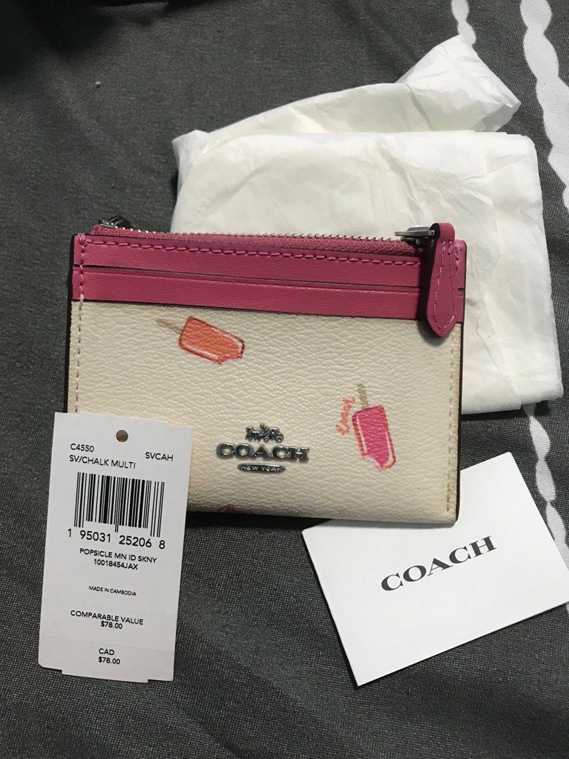 Coach Card slim wallet, Luxury, Bags & Wallets on Carousell