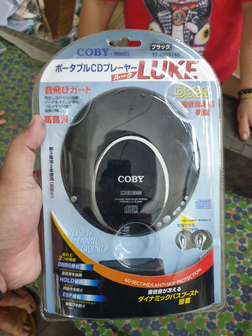 Coby Portable CD player, Audio, Portable Music Players on Carousell