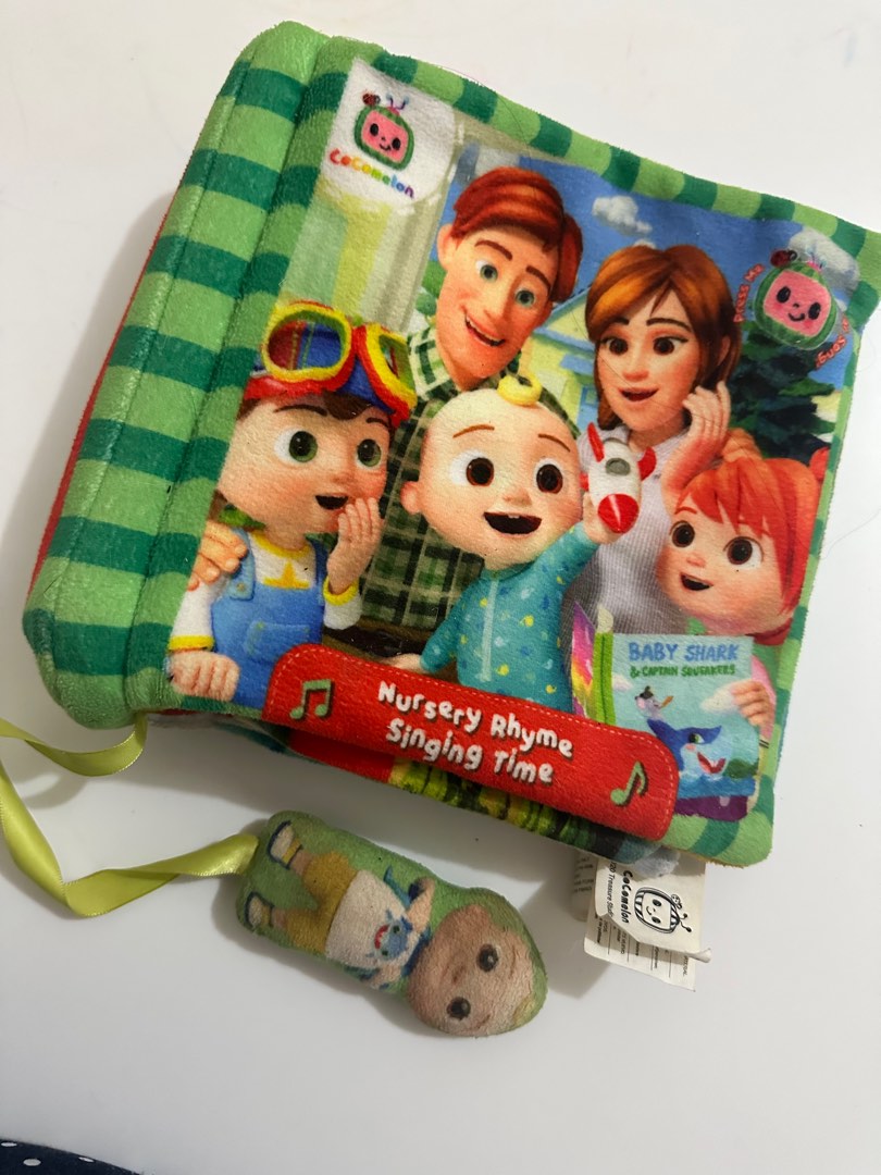Cocomelon Cloth music book, Babies & Kids, Infant Playtime on Carousell