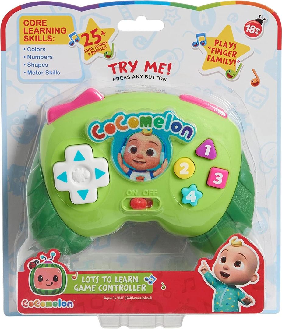Cocomelon Lots to Learn Game Controller, Hobbies & Toys, Toys & Games ...