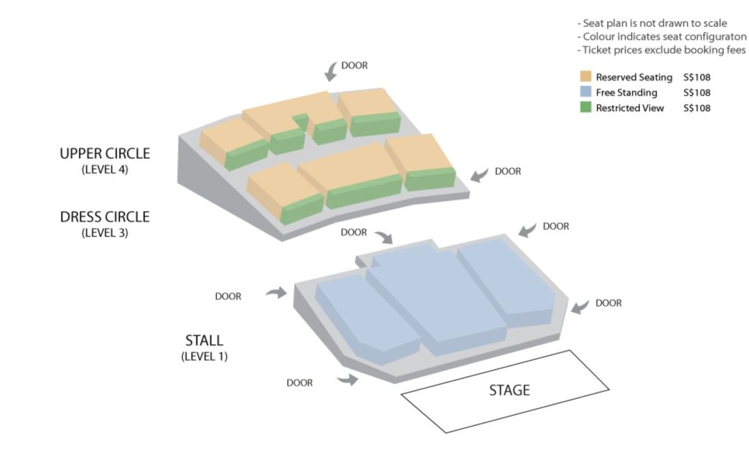 Concert Cigarettes After Sex Live In Singapore Standing Ticket