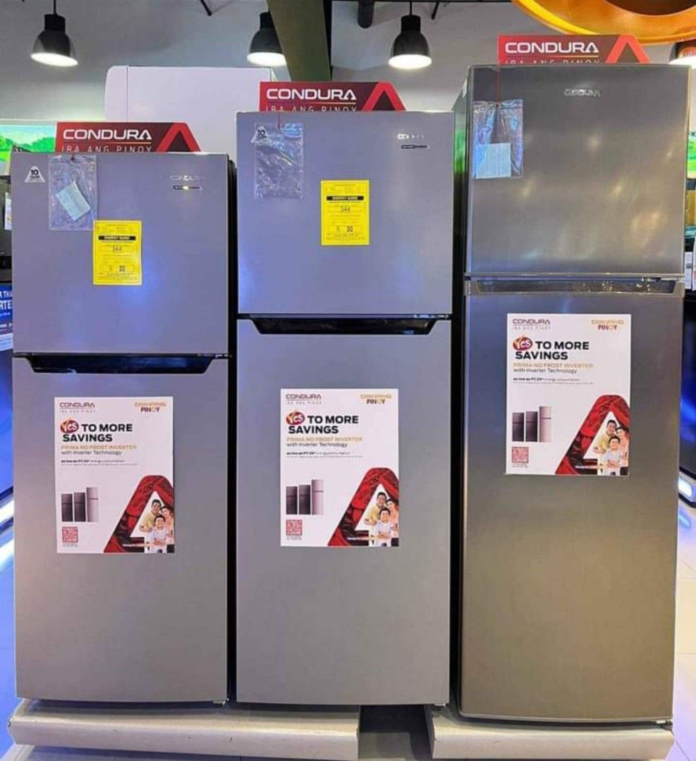 Condura Two Door Inverter type semi auto frost And two door manual ...