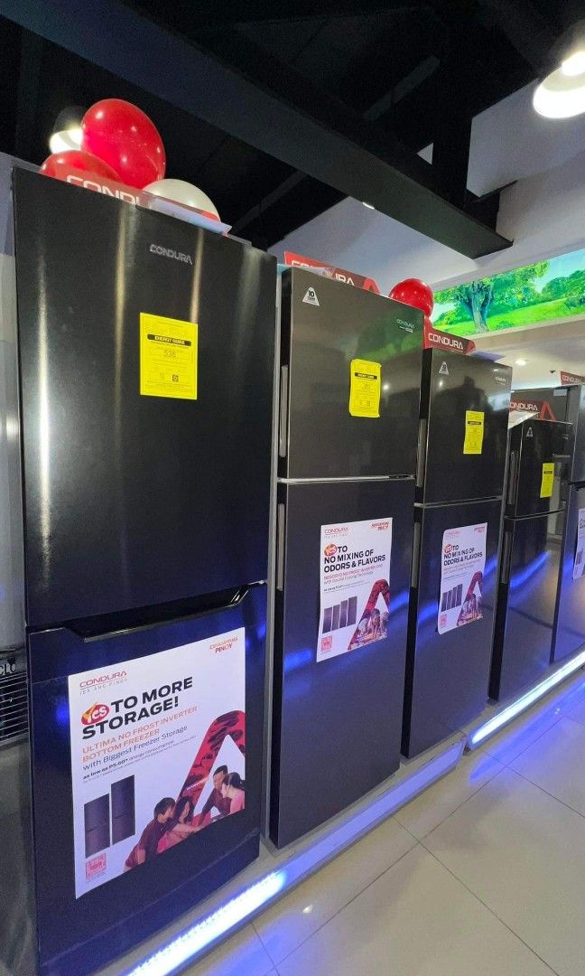 Condura Two Door Inverter type semi auto frost And two door manual ...