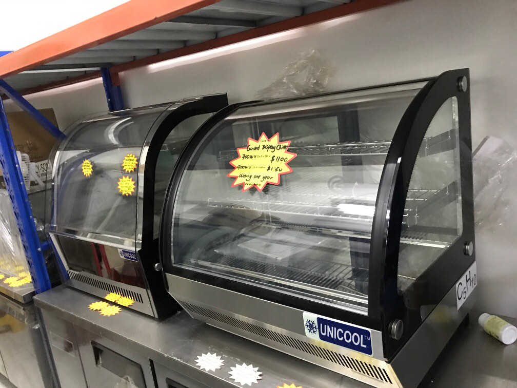 Counter top cake chiller (curved), TV & Home Appliances, Kitchen ...