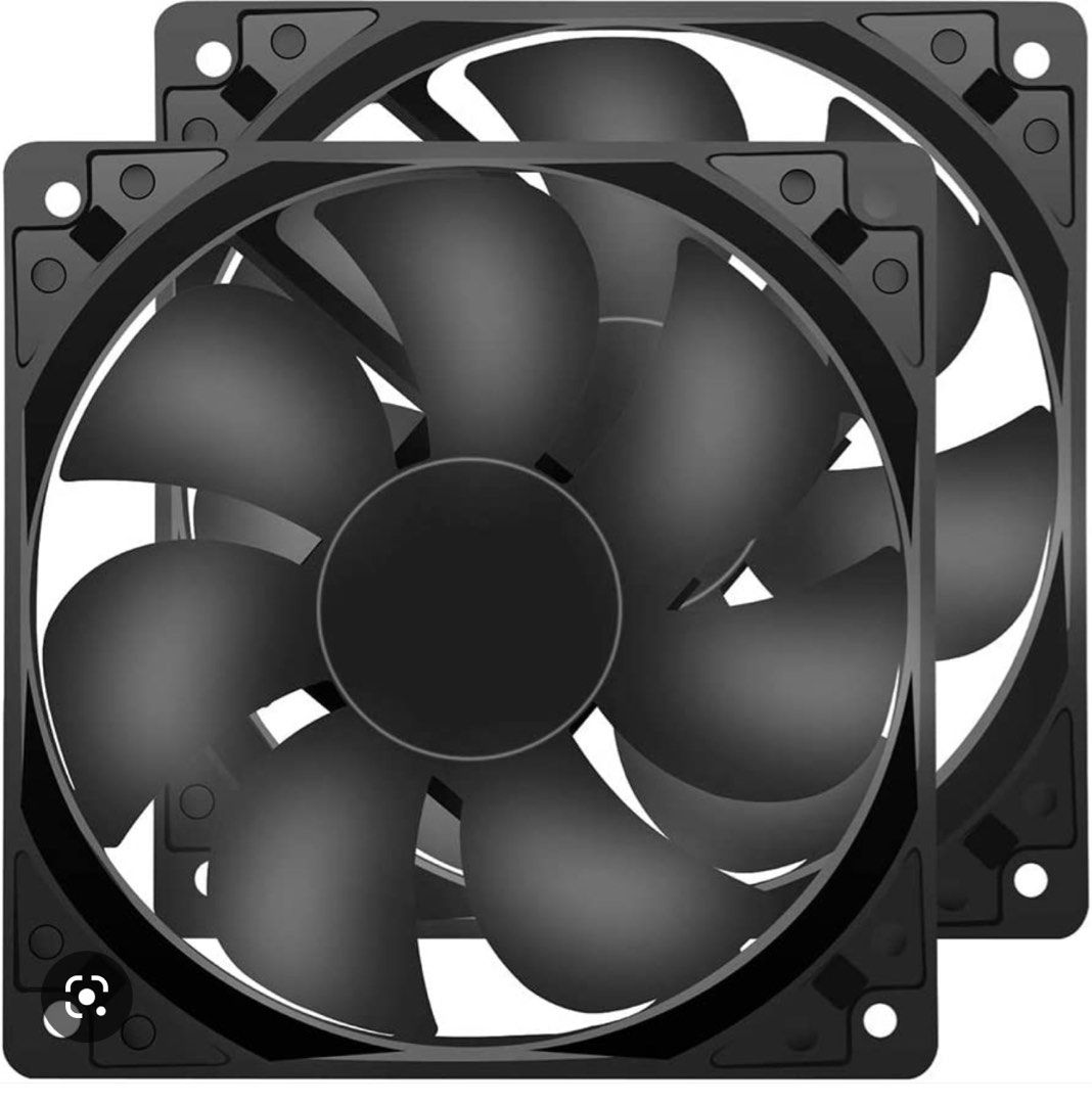 Cpu casing fan 12cm x12cm, Computers & Tech, Parts & Accessories ...