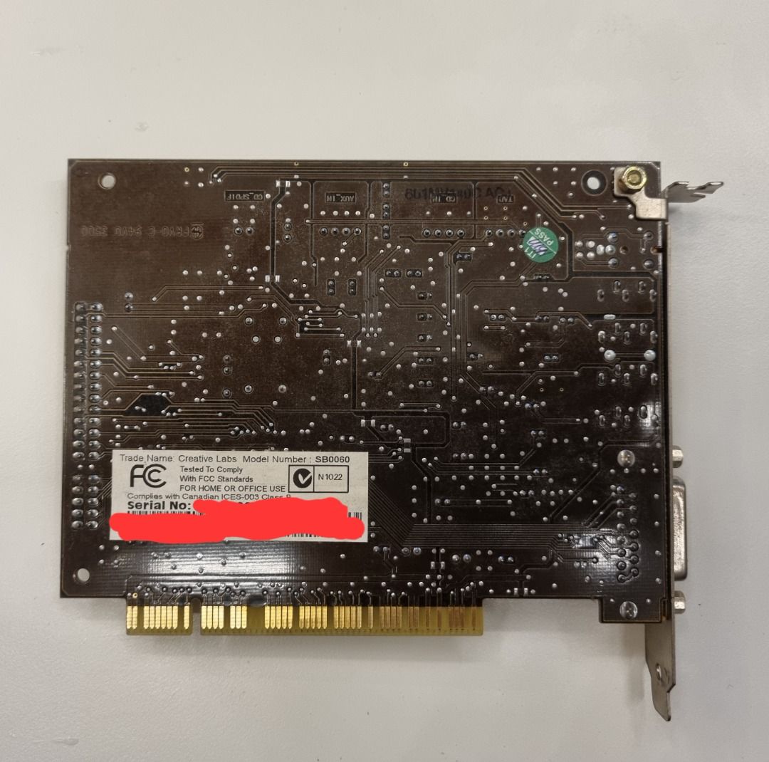 Creative Sound Blaster Live! SB0060, Computers & Tech, Parts ...