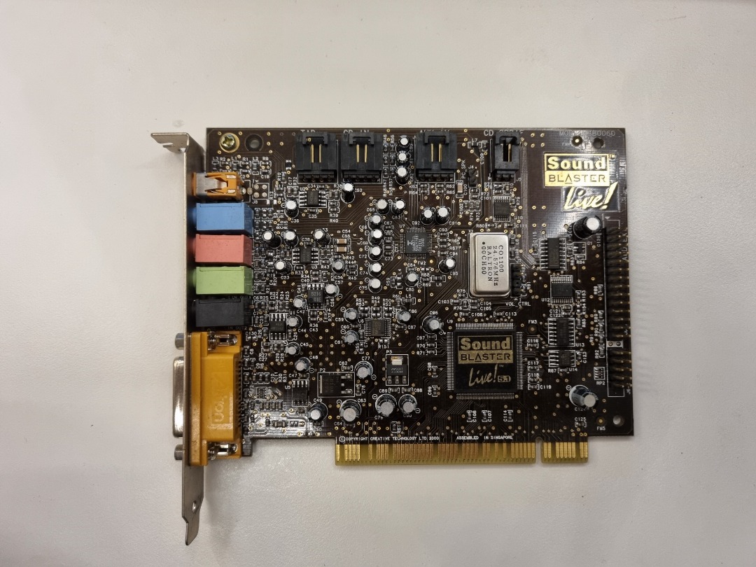 Creative Sound Blaster Live! SB0060, Computers & Tech, Parts ...