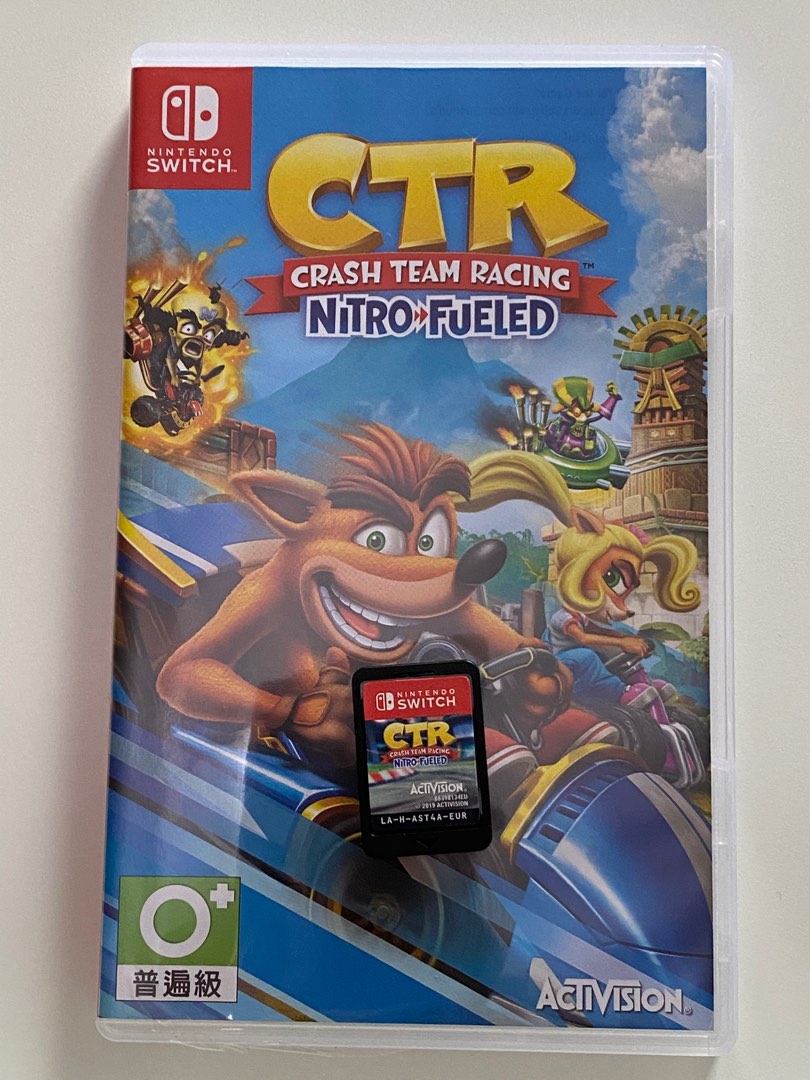 CTR Crash Team Racing Nitro Fueled Nintendo Switch, Video Gaming, Video ...