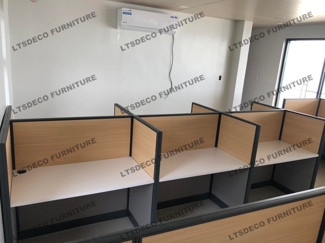 CUSTOMIZED TABLE OFFICE PARTITION FURNITURE, Furniture & Home Living ...