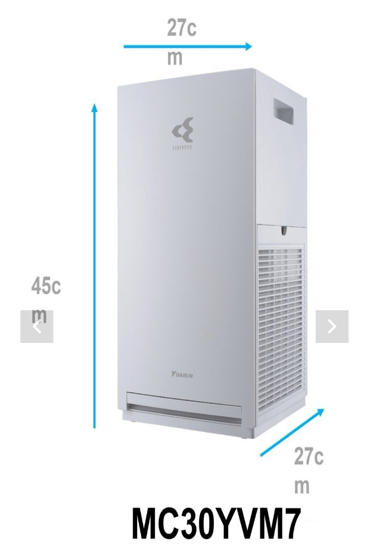 Daikin Air Purifier MC30YVM7, TV & Home Appliances, Air Purifiers ...