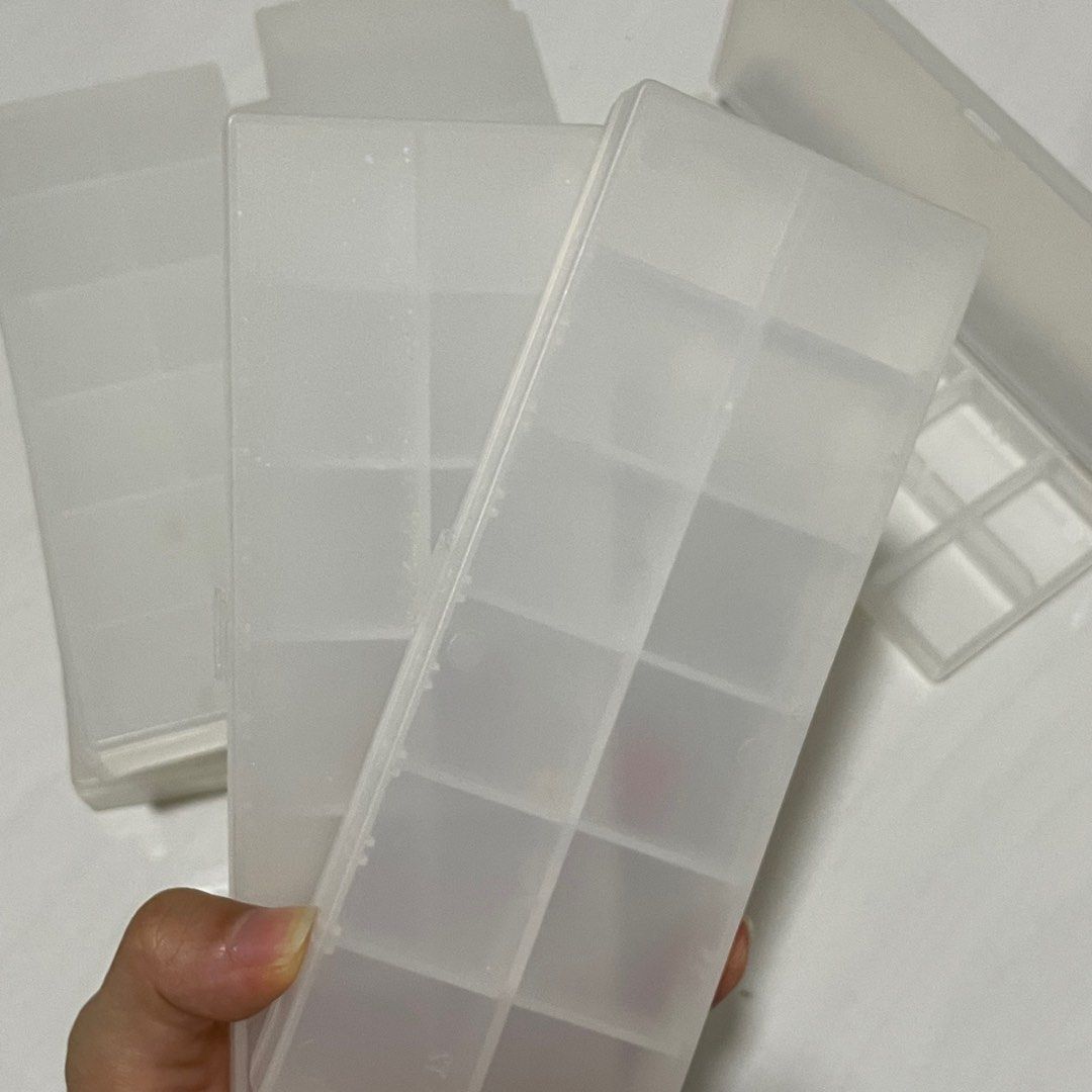 daiso frosted storage box (10pc), Hobbies & Toys, Stationery & Craft ...