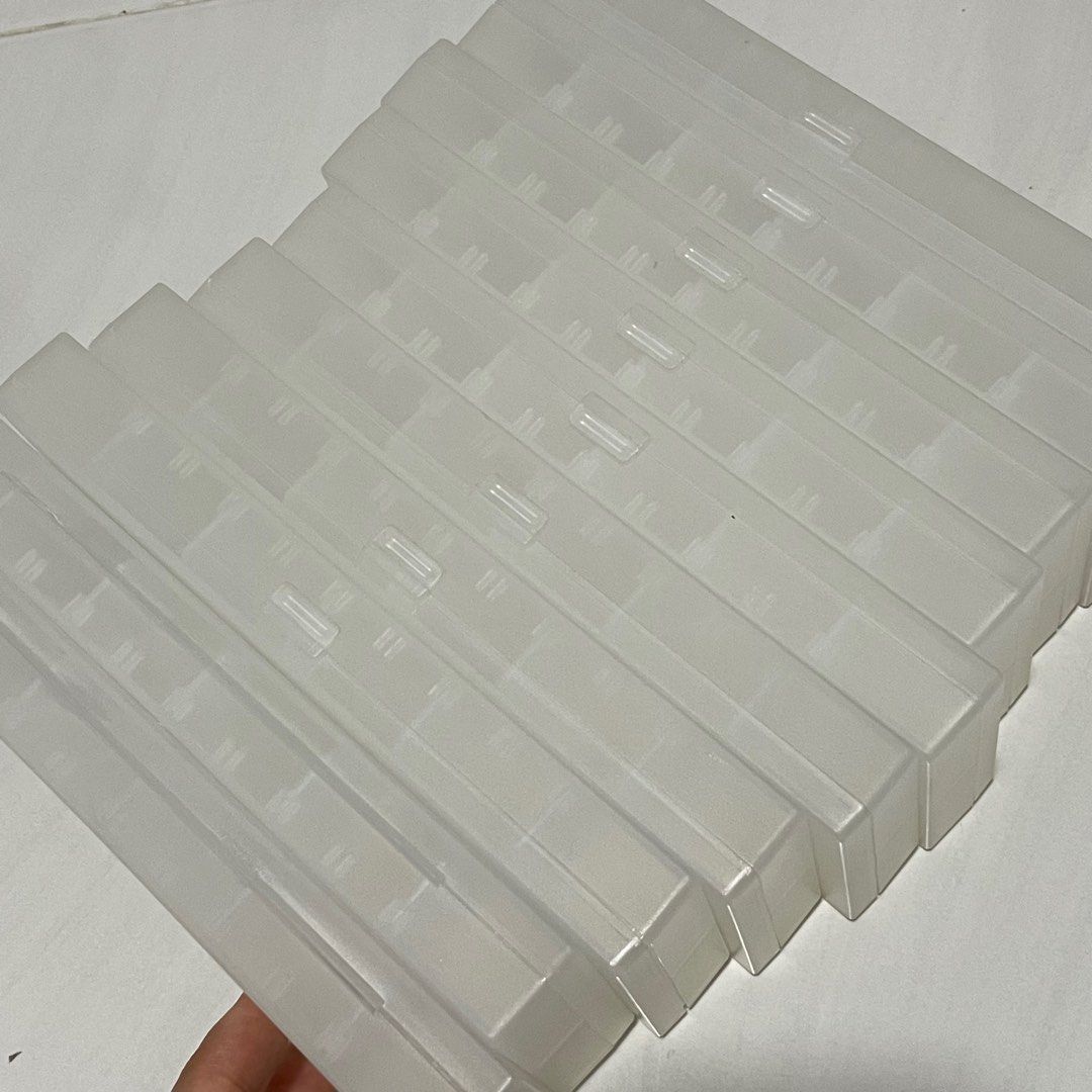 daiso frosted storage box (10pc), Hobbies & Toys, Stationery & Craft ...
