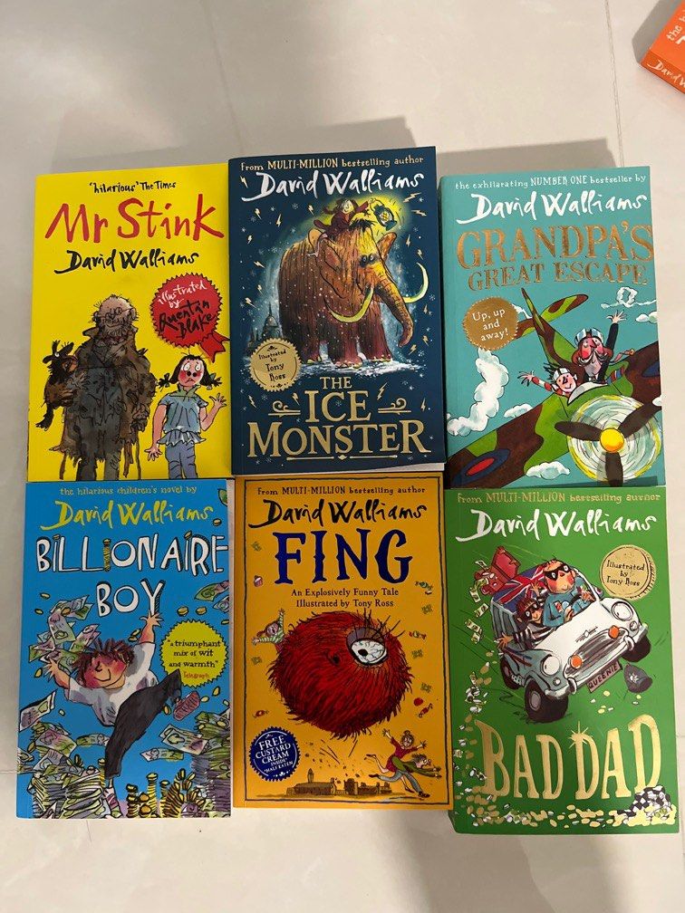 David Walliams(15 books), Hobbies & Toys, Books & Magazines, Children's ...
