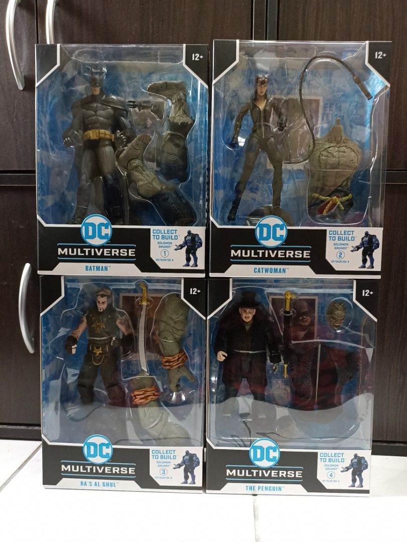 Dc multiverse solomon grundy wave batman catwoman ras al ghul the penguin, Hobbies & Toys, Toys ...