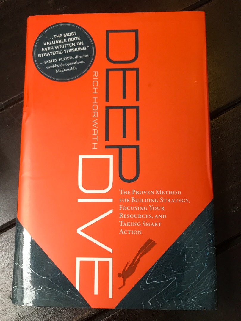 Deep Dive by Rich Horwath, Hobbies & Toys, Books & Magazines, Fiction & Non-Fiction on Carousell