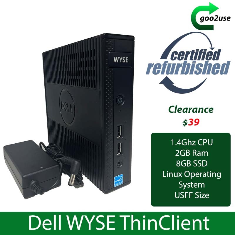 Dell Wyse 5010 Thin Client Intel 1.4Ghz 2GB RAM 8GB SSD, Computers ...