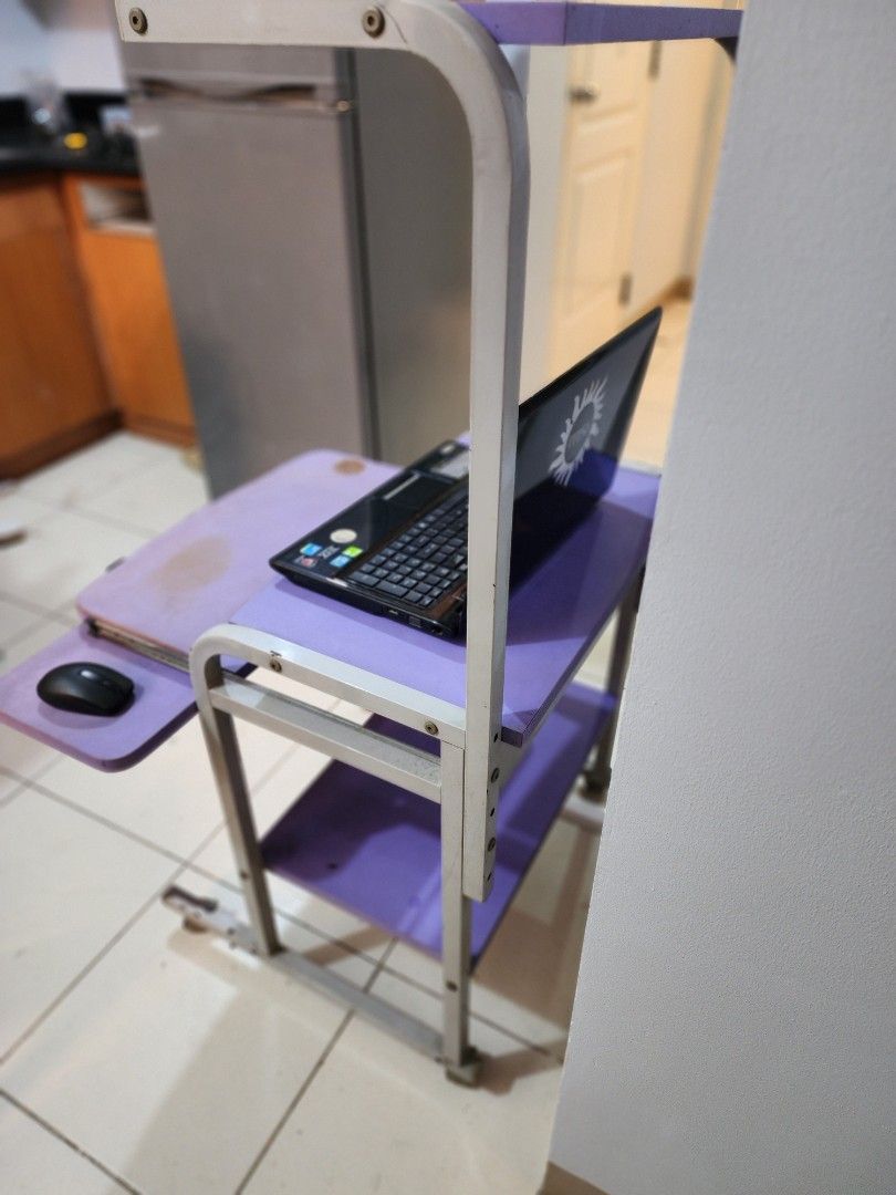 Desktop computer table, Furniture & Home Living, Office Furniture ...