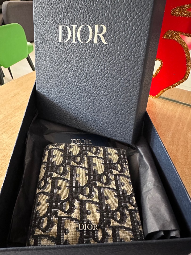 Dior classic vertical wallet, Luxury, Bags & Wallets on Carousell