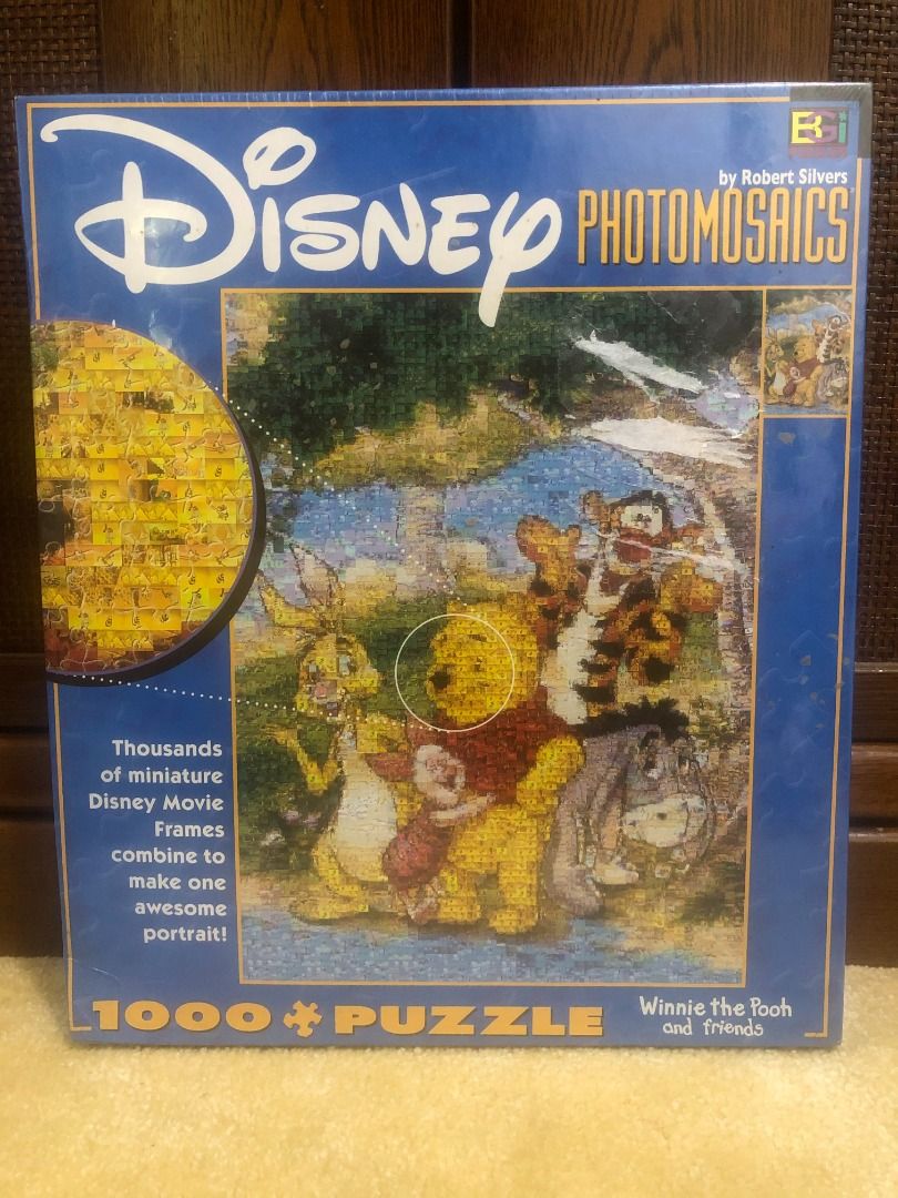 Disney Photomosaic jigsaw puzzle, Hobbies & Toys, Toys & Games on Carousell