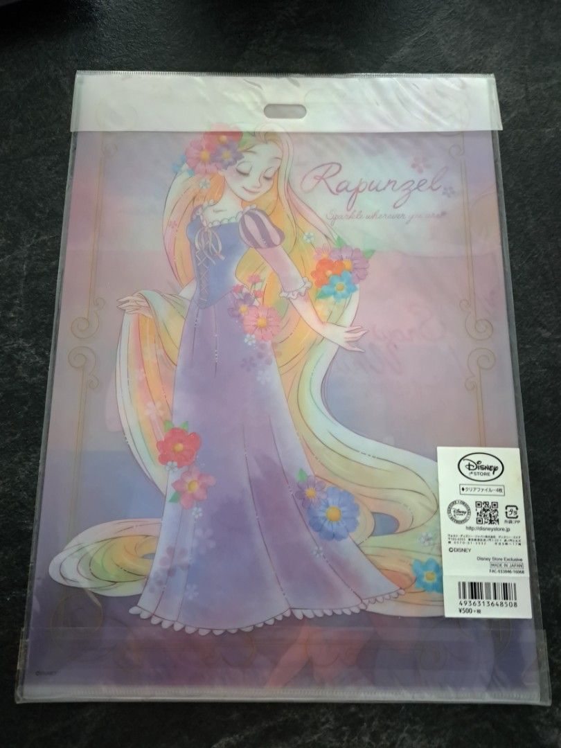 Disney princess files (set of 4) made in Japan, 興趣及遊戲, 手作＆自家設計, 文具 ...