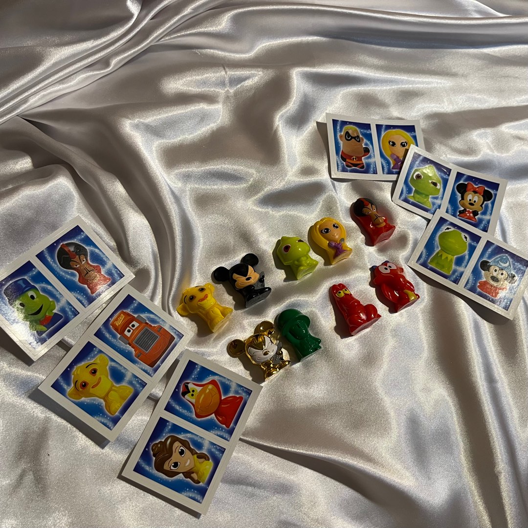 Disney Wikkeez with stickers, Hobbies & Toys, Toys & Games on Carousell